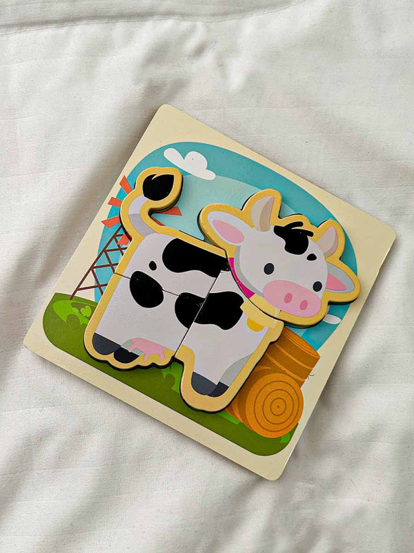Puzzle en Bois – Lili la Vache – Konfita